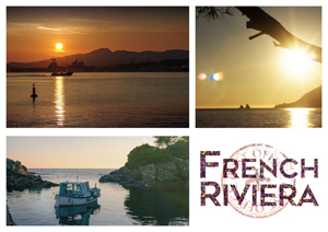 postcard-french riviera - Corde Rouge éditions